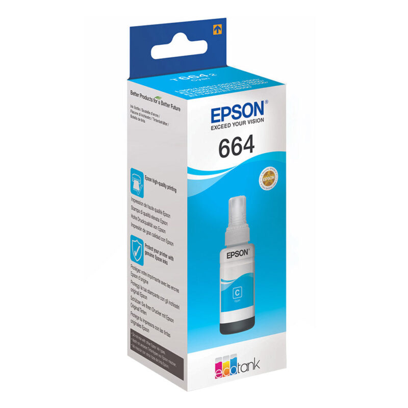 Epson T6642 Cyan Original Ink Bottle - Cartridge House