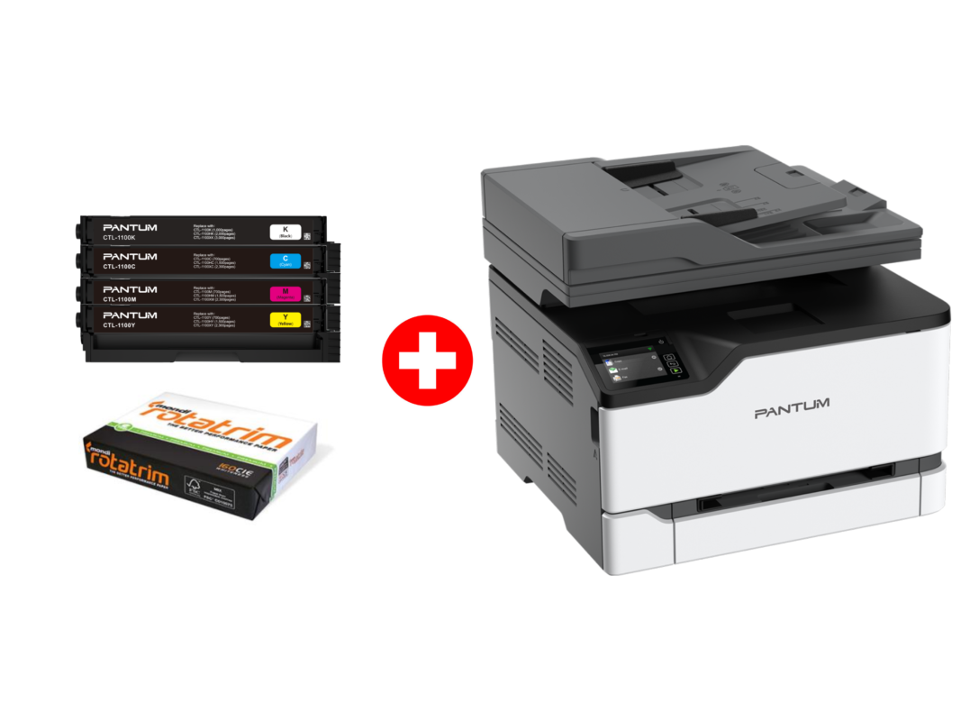 Pantum CM2200FDW MFP Colour Laser Printer Bundle - Cartridge House